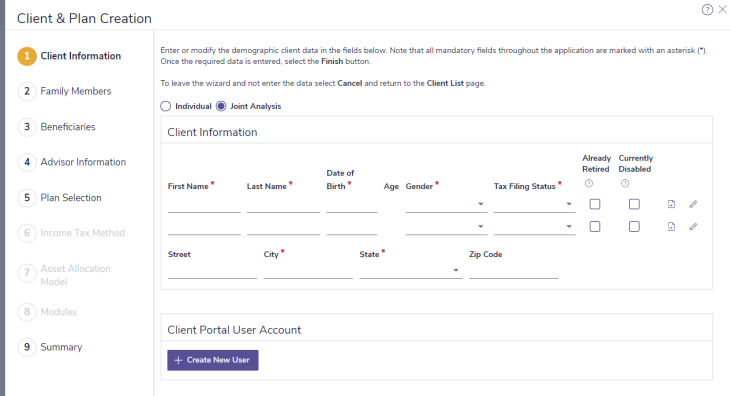 Client Information